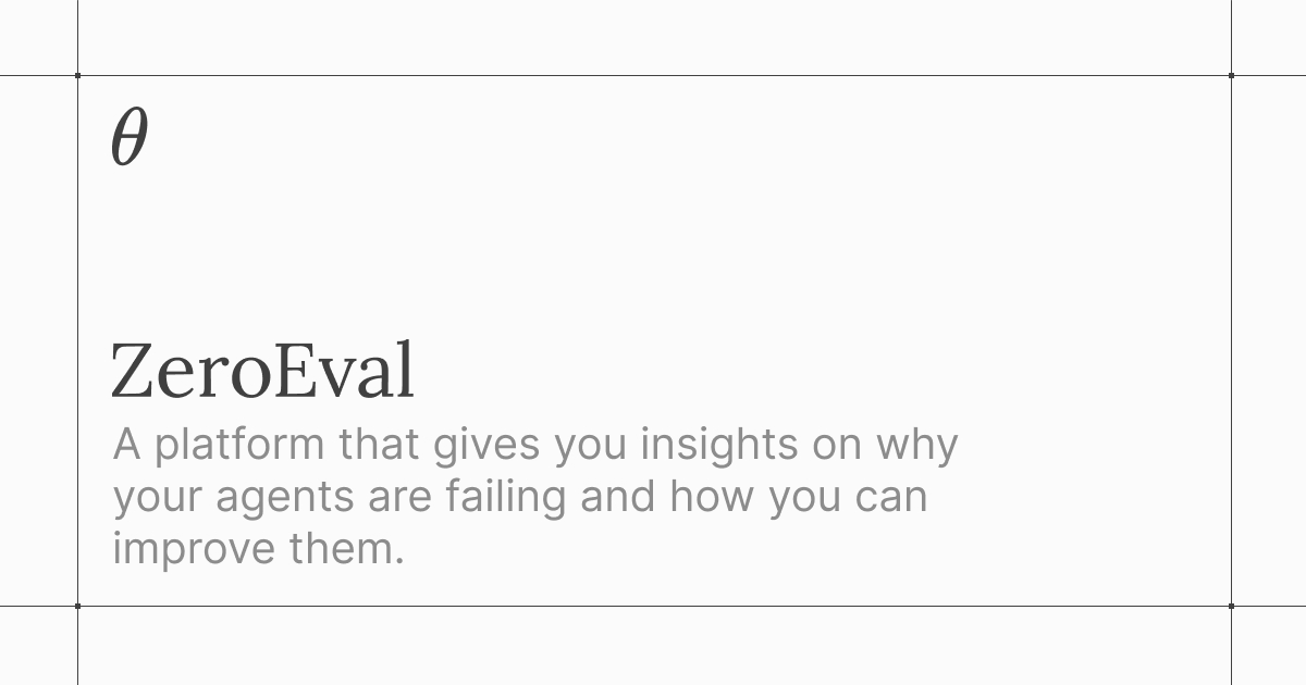 ZeroEval - Build self-improving software